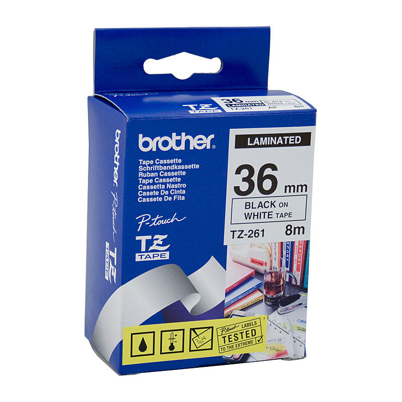 Brother TZe261 Labelling Tape – Aussie Toner