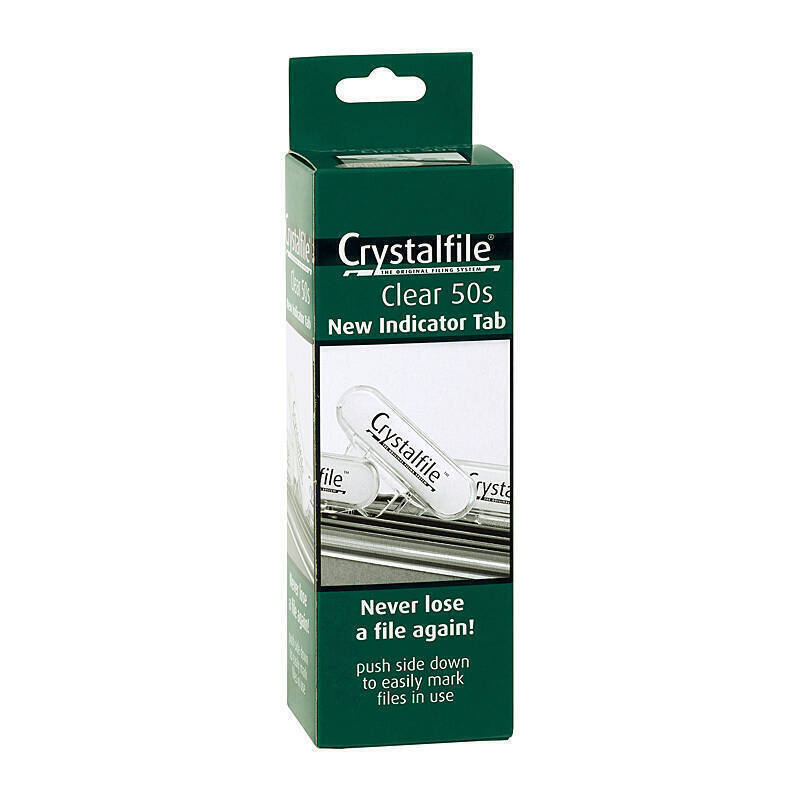 CF Indicator Tabs Clear Bx50 - Aussie Toner
